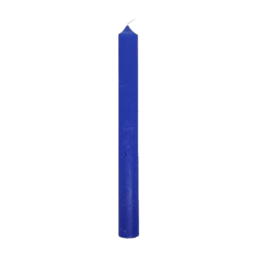 VELA 21 CM AZUL ESCURO - Loja Estrela - Produtos Esotéricos